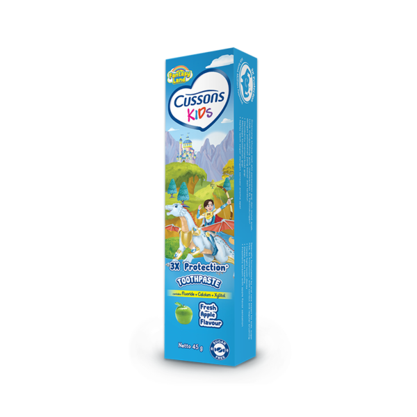 Toothpaste Dragon Fresh Apple 45gr - Cussons Kids Indonesia